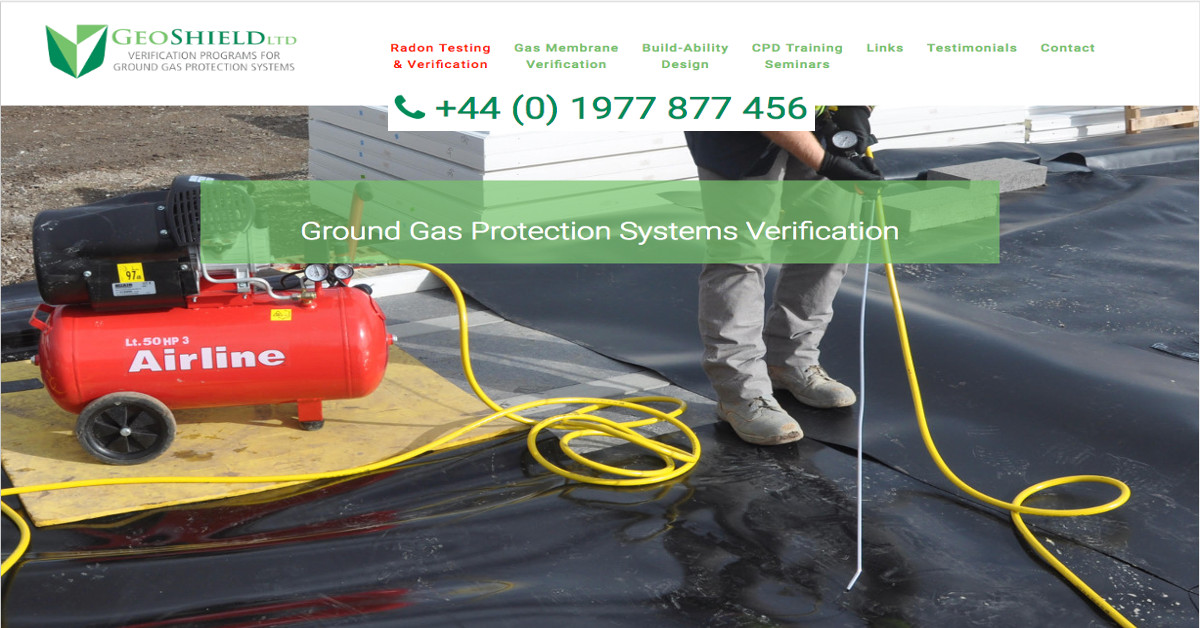 GSR+ Radon Gas And Ground Gas Protection Systems Verification Programs