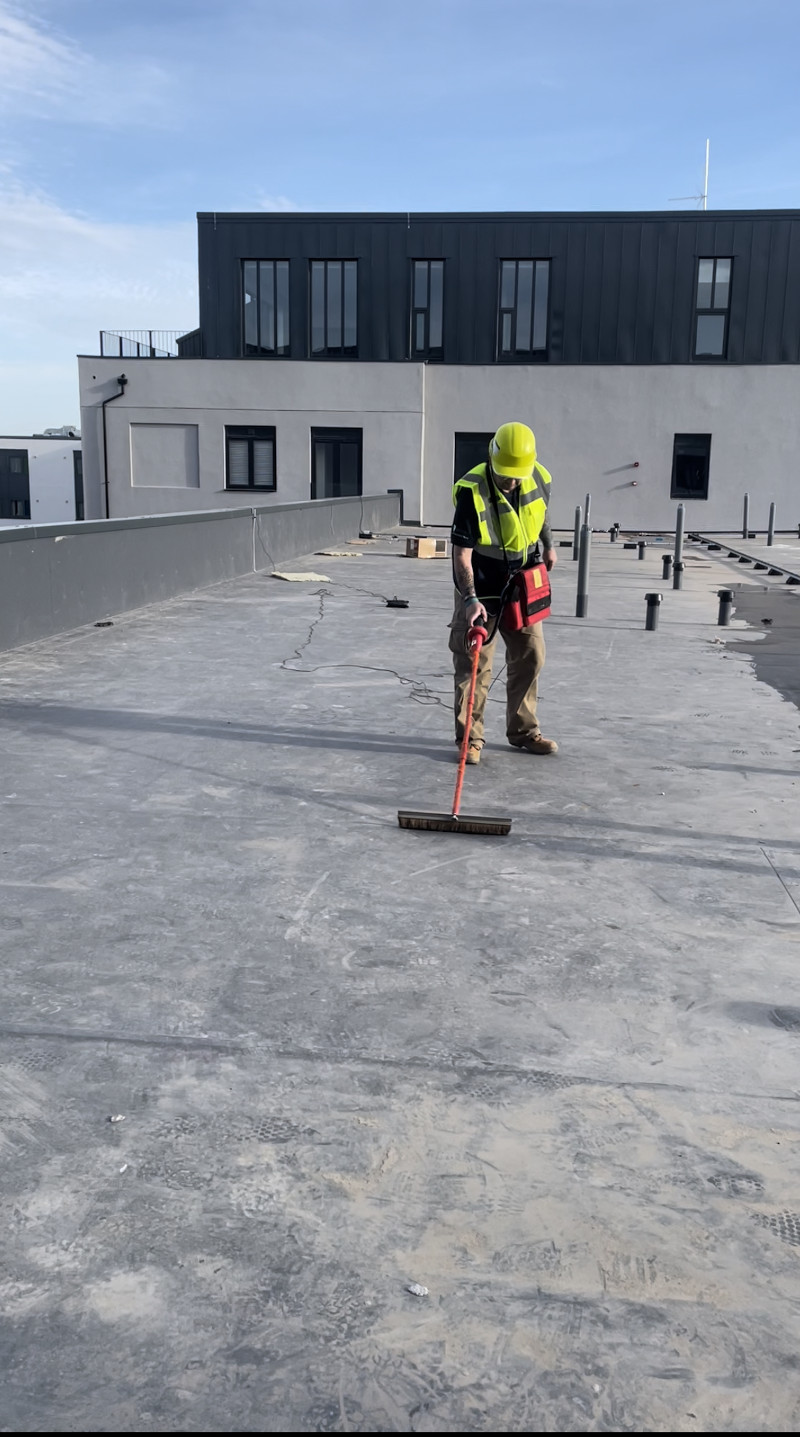 Existing Flat Roof ELD Waterproofing Integrity Testing Solihull B91
